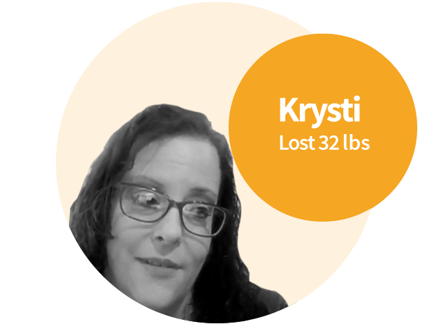 Krysti suffered from hypothyroidism and believed she could never lose ...