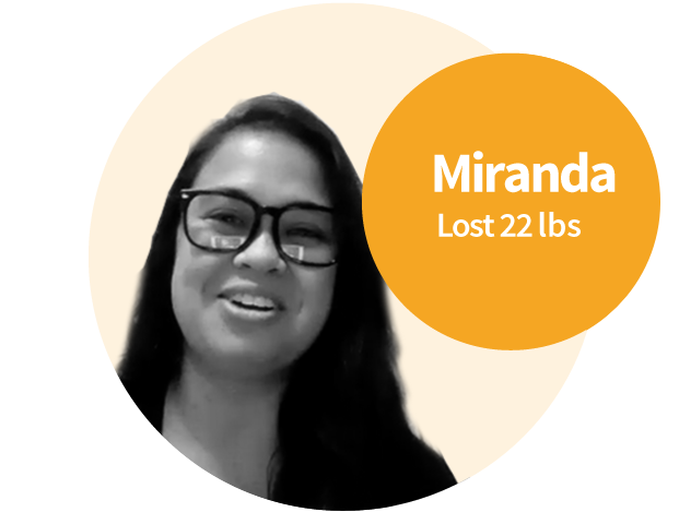 Miranda wanted to stay healthy for her kids and be able to keep up wit ...